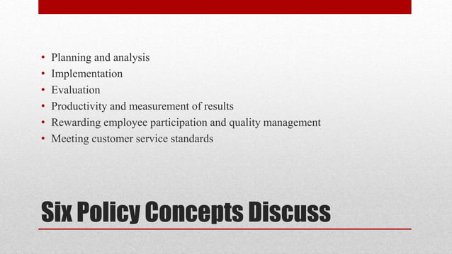 Public policy and program implementation | PPTX | Political Issues & policy | Politics