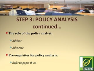 Public Policy Formulation - Process and Tools | PPT