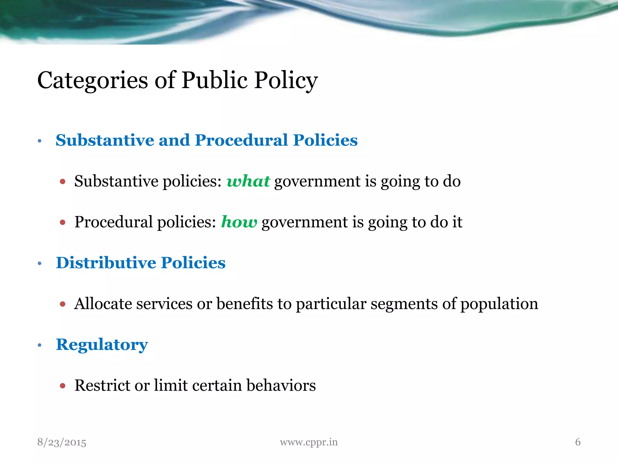 What is Public Policy? | PPTX