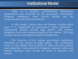 Public Policy Philippines | PPT