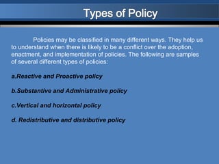 Public Policy Philippines | PPT