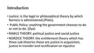 Theories of Justice | PPTX