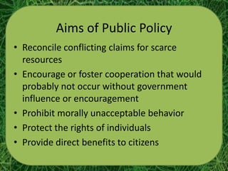 Public Policy & Program Administration | PDF