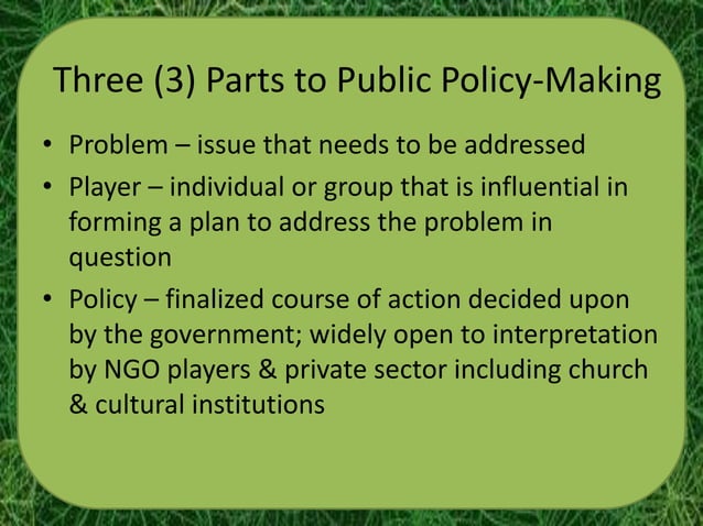 Public Policy & Program Administration | PDF