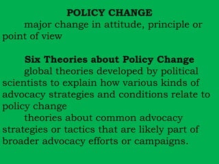 Public policy report | PPTX