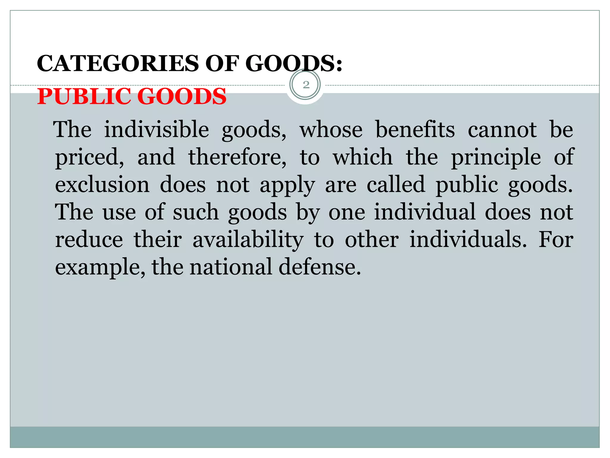 Public,private and merit goods | PPTX