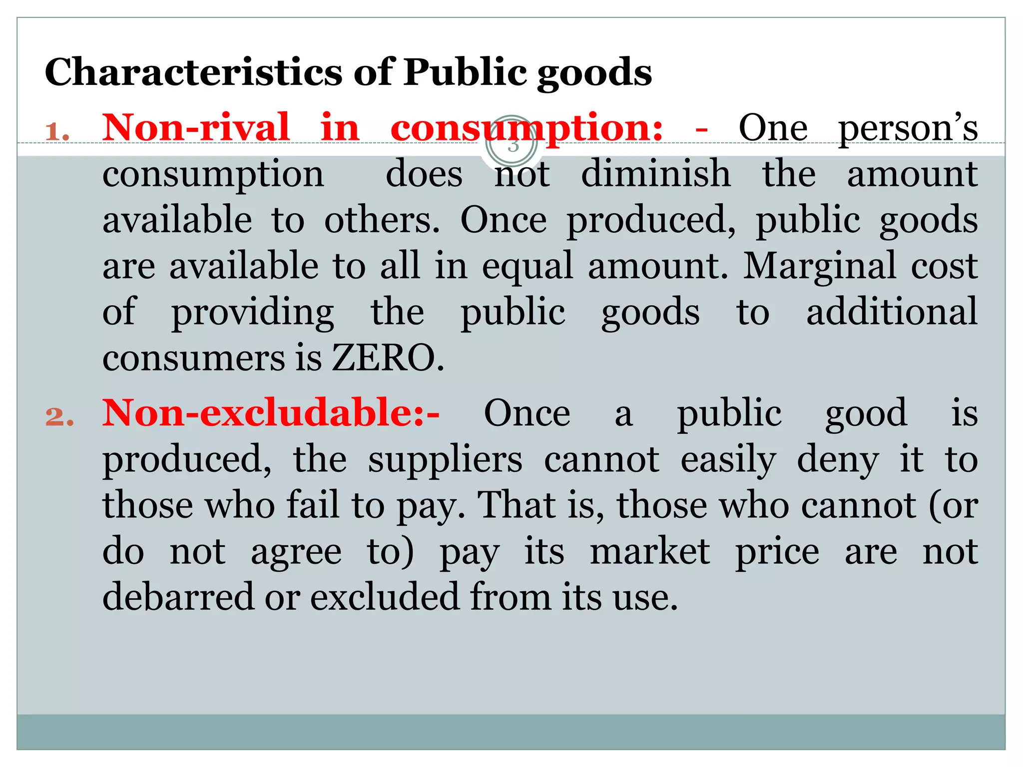 Public,private and merit goods | PPTX