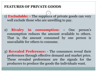 Public,private and merit goods | PPTX