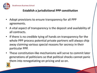 Public private partnerships | PDF