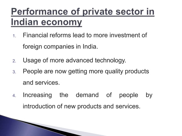 Role of public and privet sector | PPTX | Economy | Business and Finance