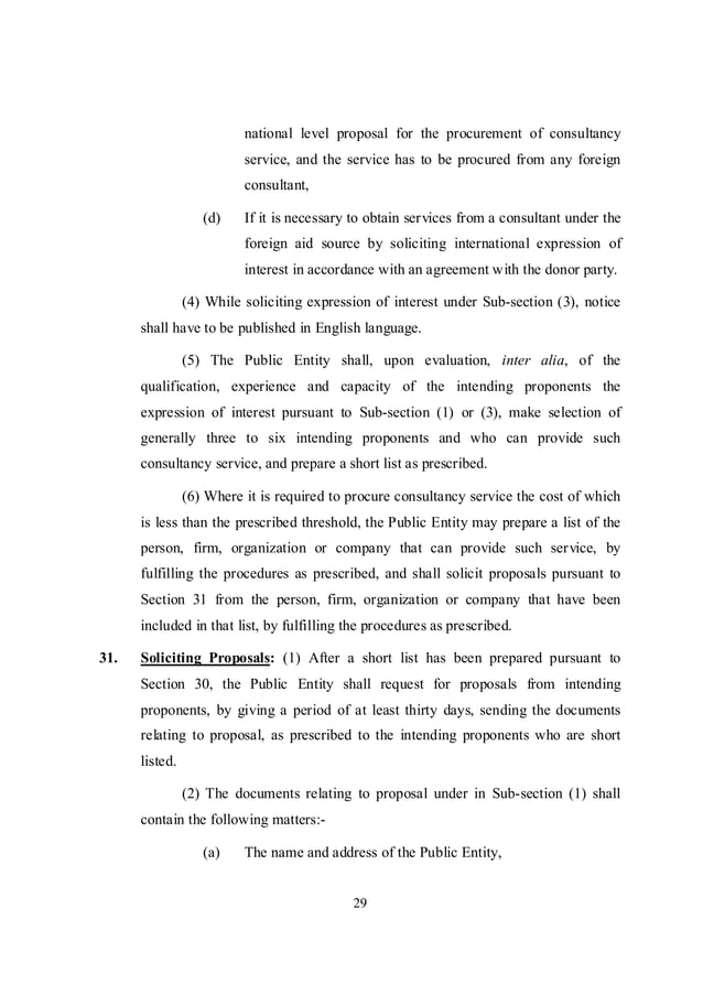 Public procurement act_2063 | PDF | Business | Business and Finance