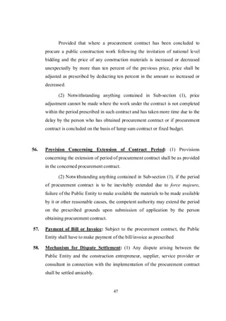 Public procurement act_2063 | PDF