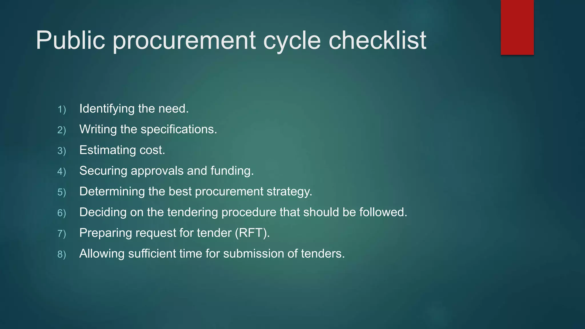 Public procurement regularity authority (ppra) | PPTX