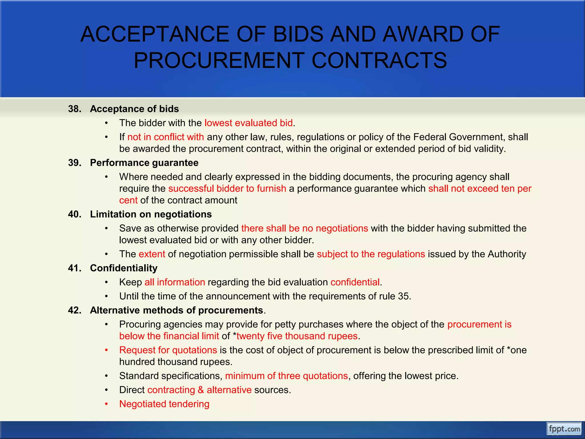 Public procurement rules 2004 | PDF