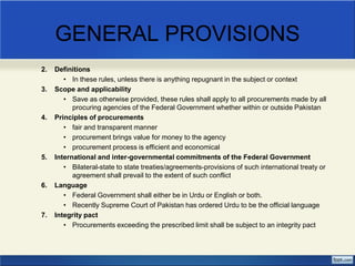 Public procurement rules 2004 | PDF