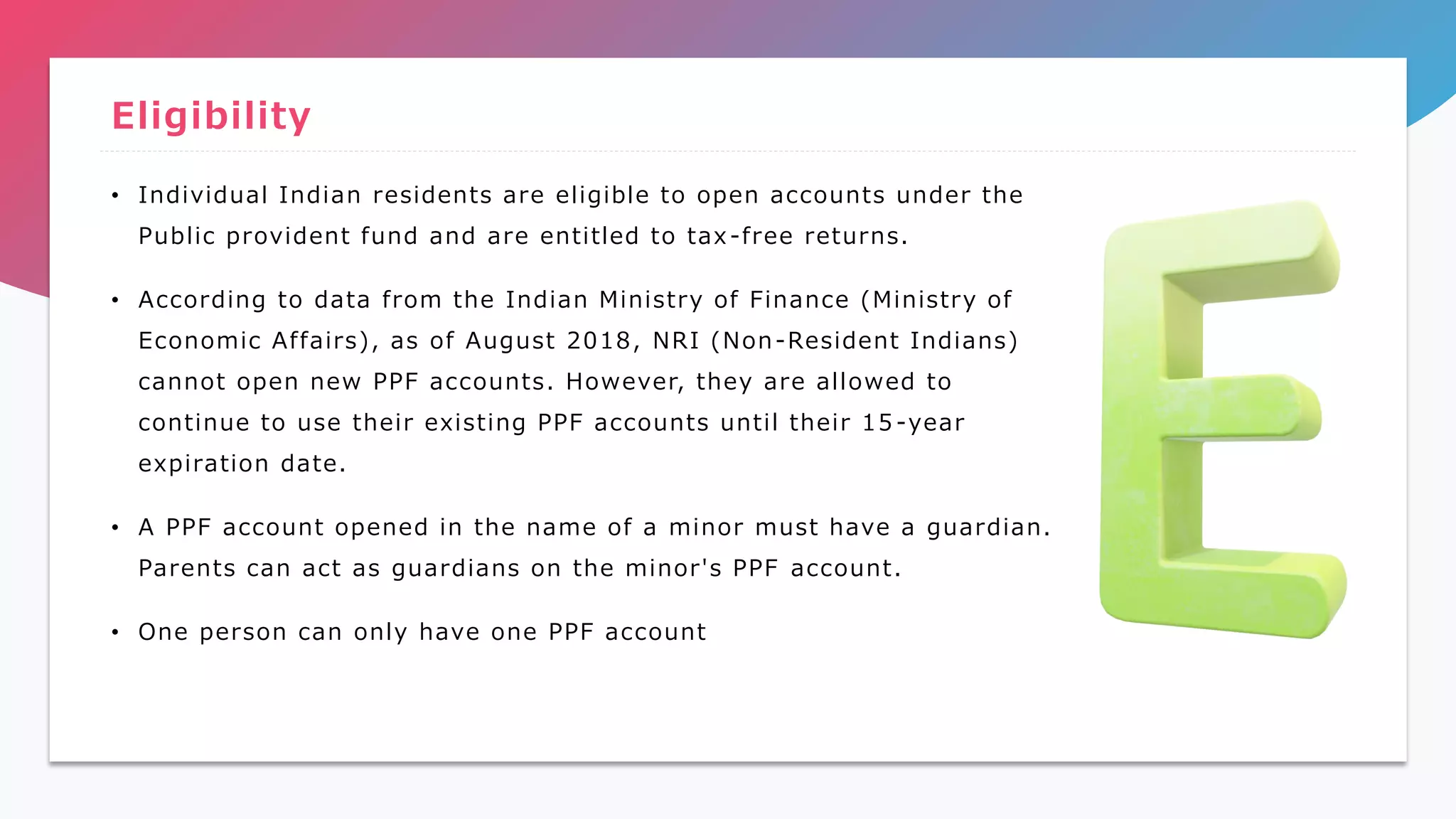 Public Provident Fund India - PPF | PDF