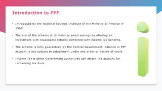 Public Provident Fund India - PPF | PDF