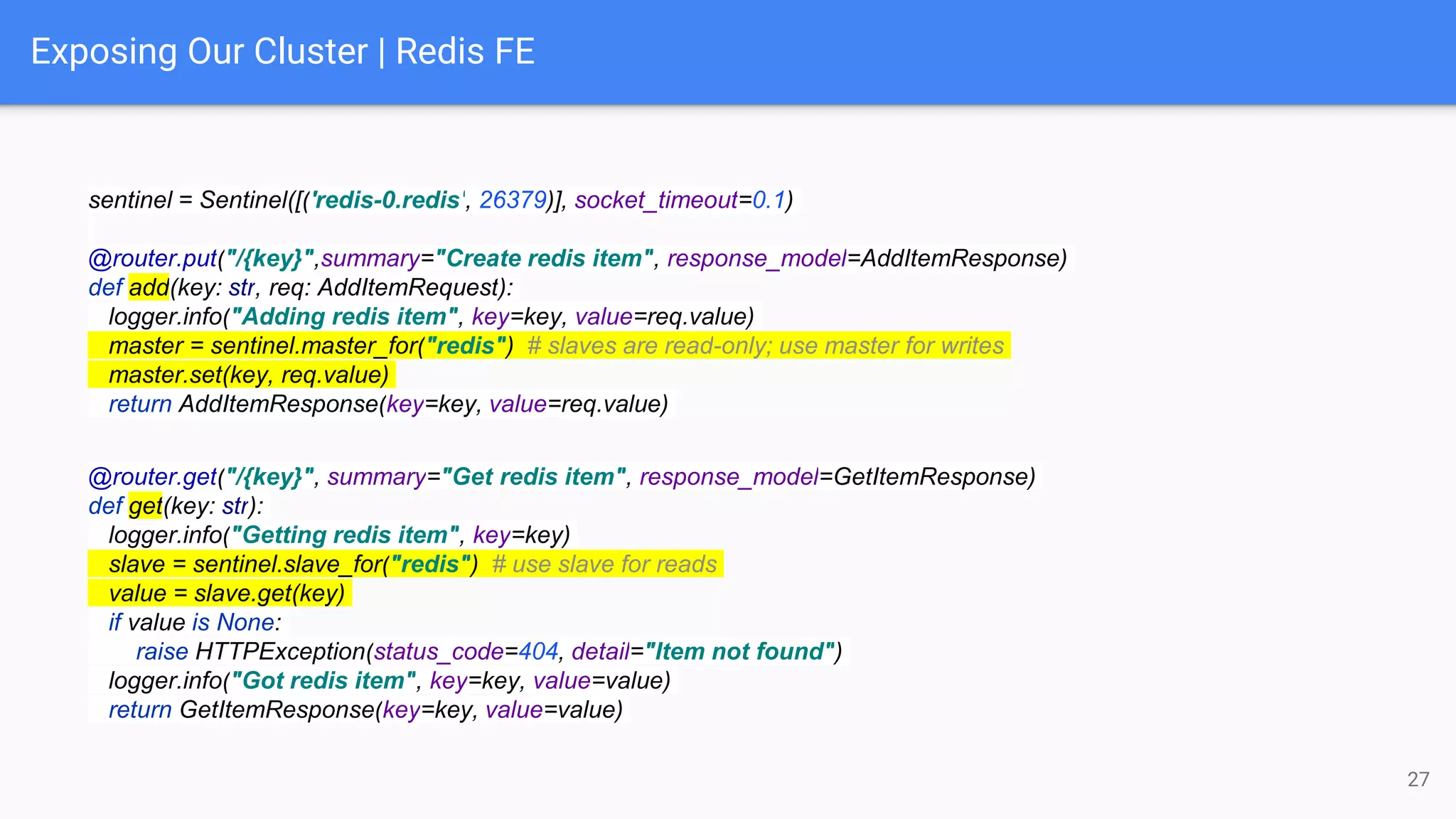 Redis on Kubernetes | PPT