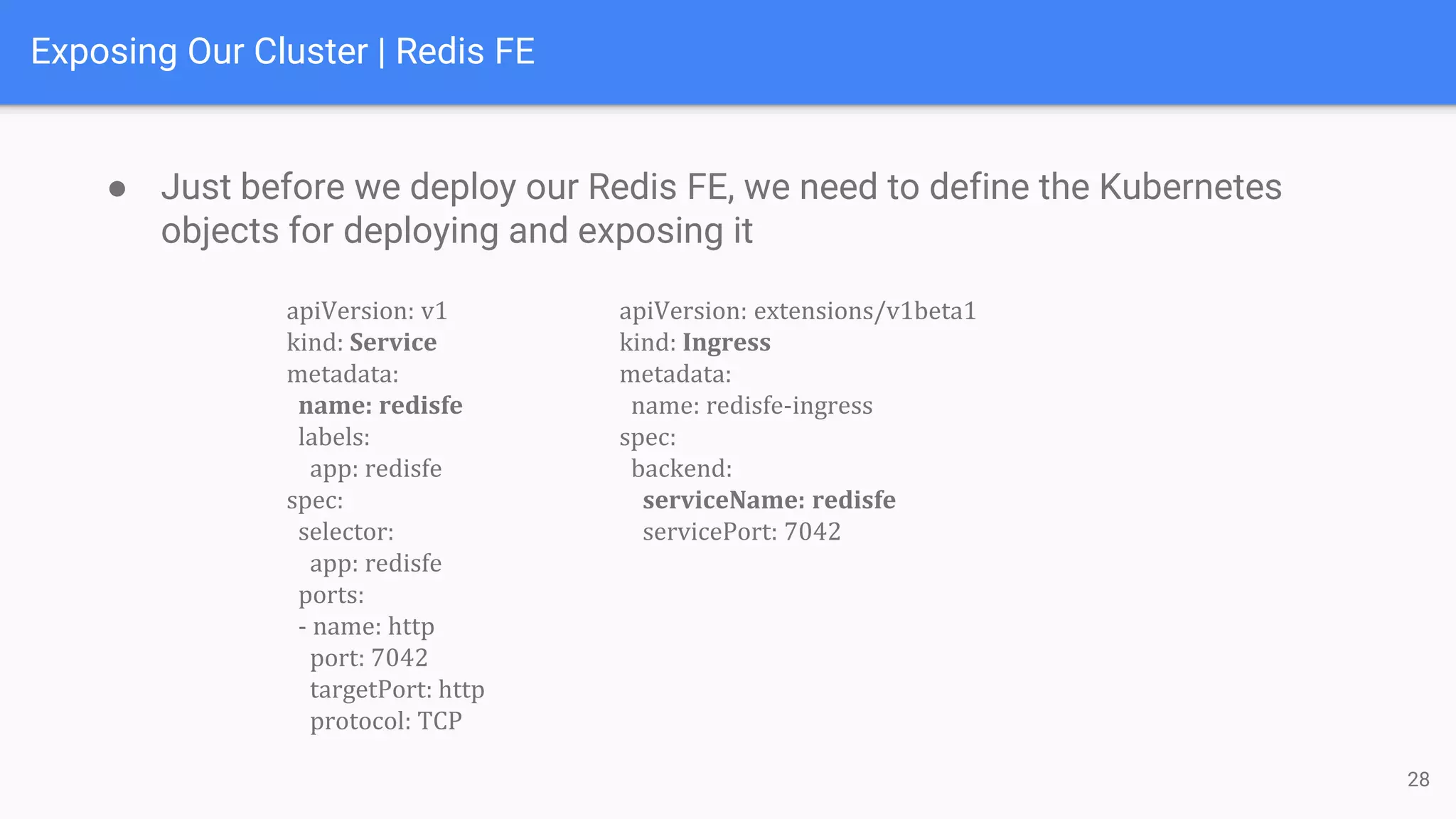 Redis on Kubernetes | PPT
