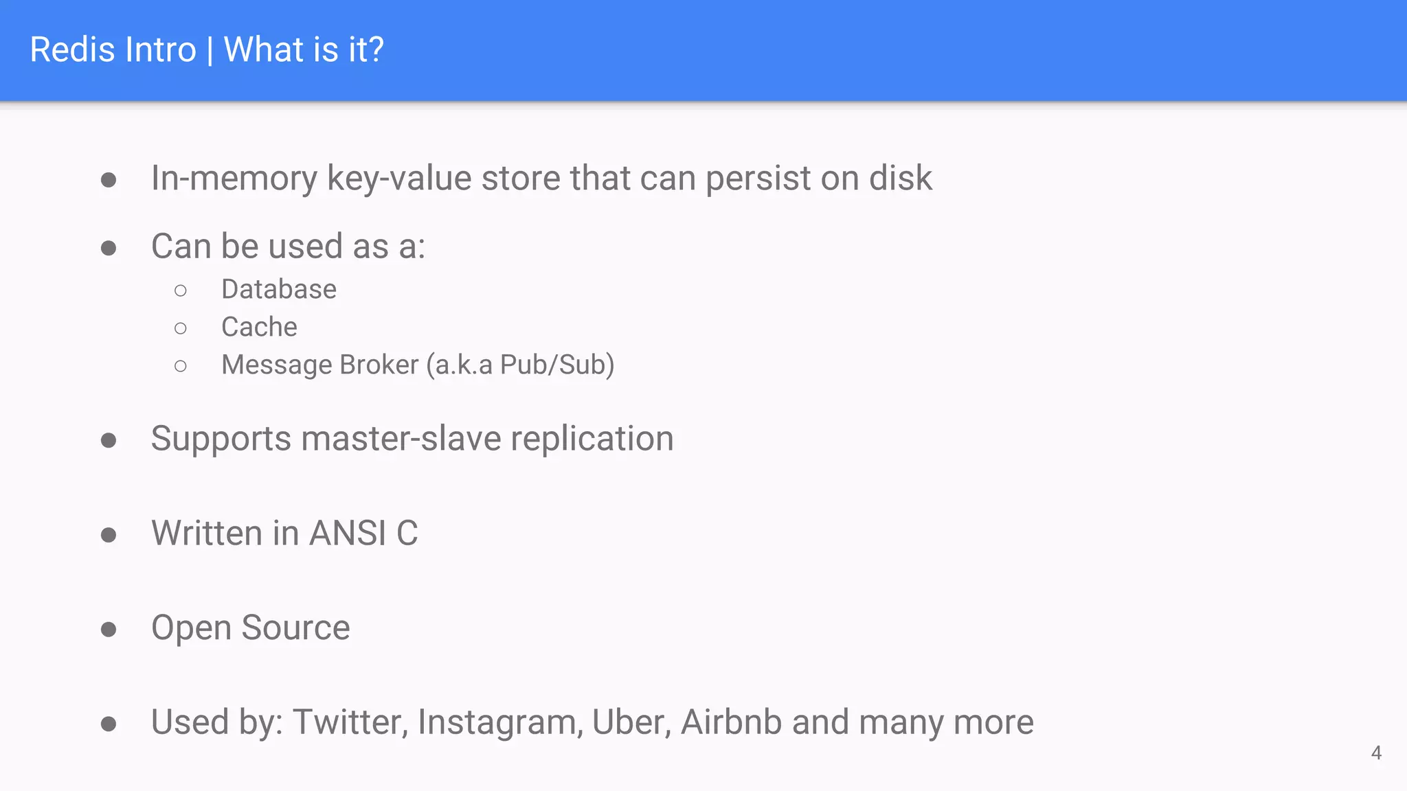 Redis on Kubernetes | PPT