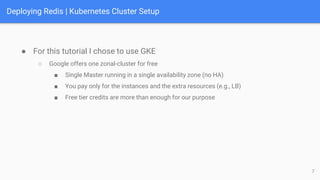 Redis on Kubernetes | PPT
