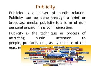 Public relation | PPTX