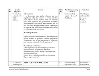 Public relation | DOCX | Education