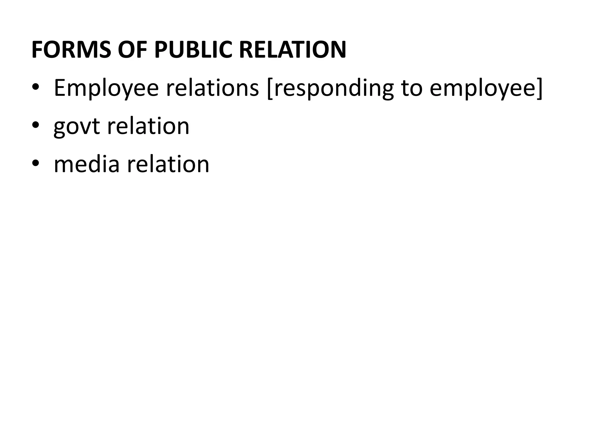 Public relation officer | PPTX