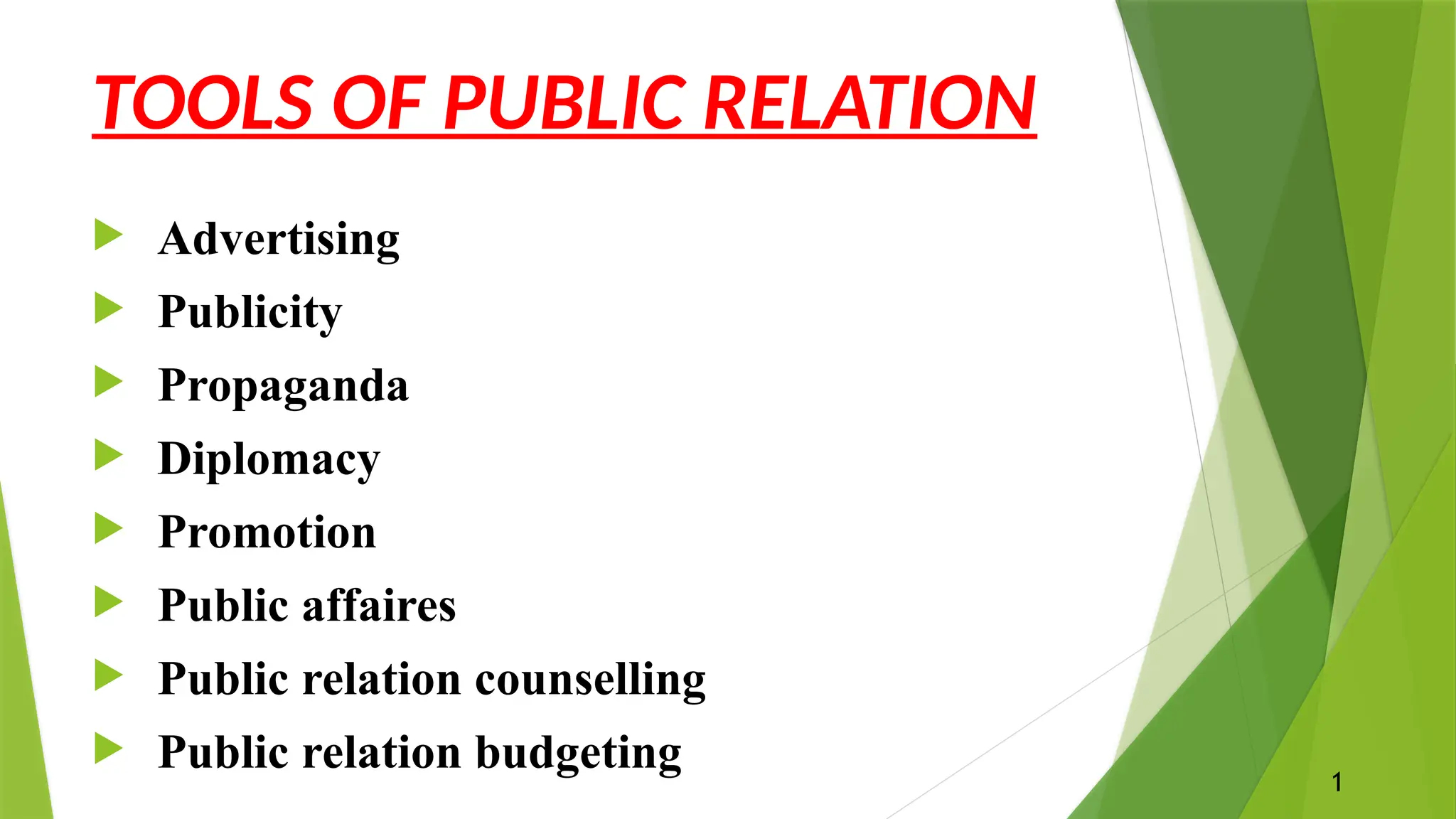 Public relation | PPTX