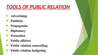 Public relation | PPTX