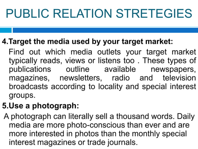 PUBLIC RELATION THEIR TOOLS AND STRETEGIES | PPT