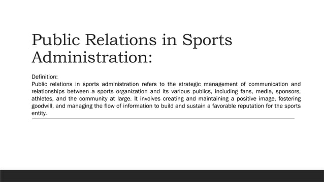 power point presentation on public relation | PPT