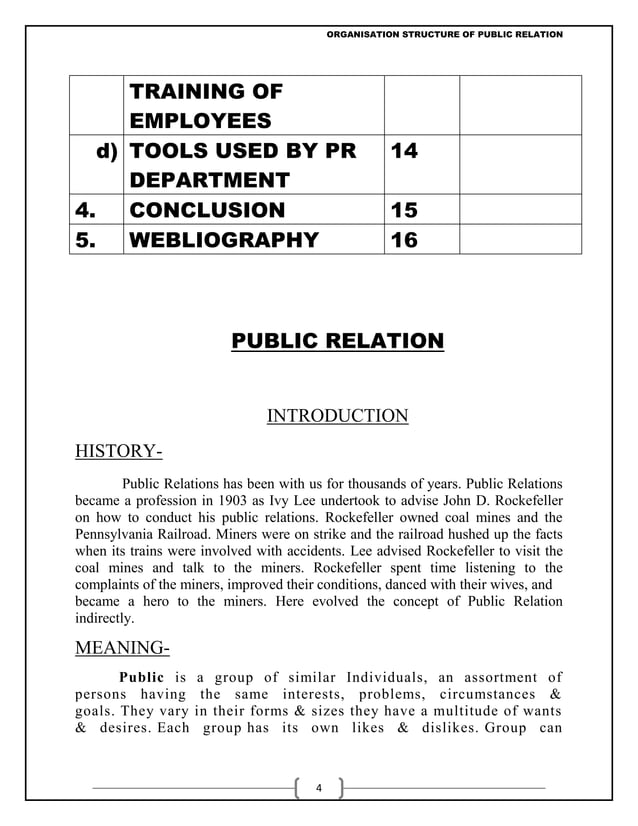 Public relation management | PDF