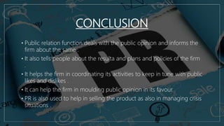 Public relation ppt | PPTX