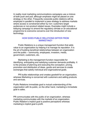 Public relations | PDF