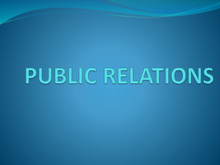Public relations | PPT
