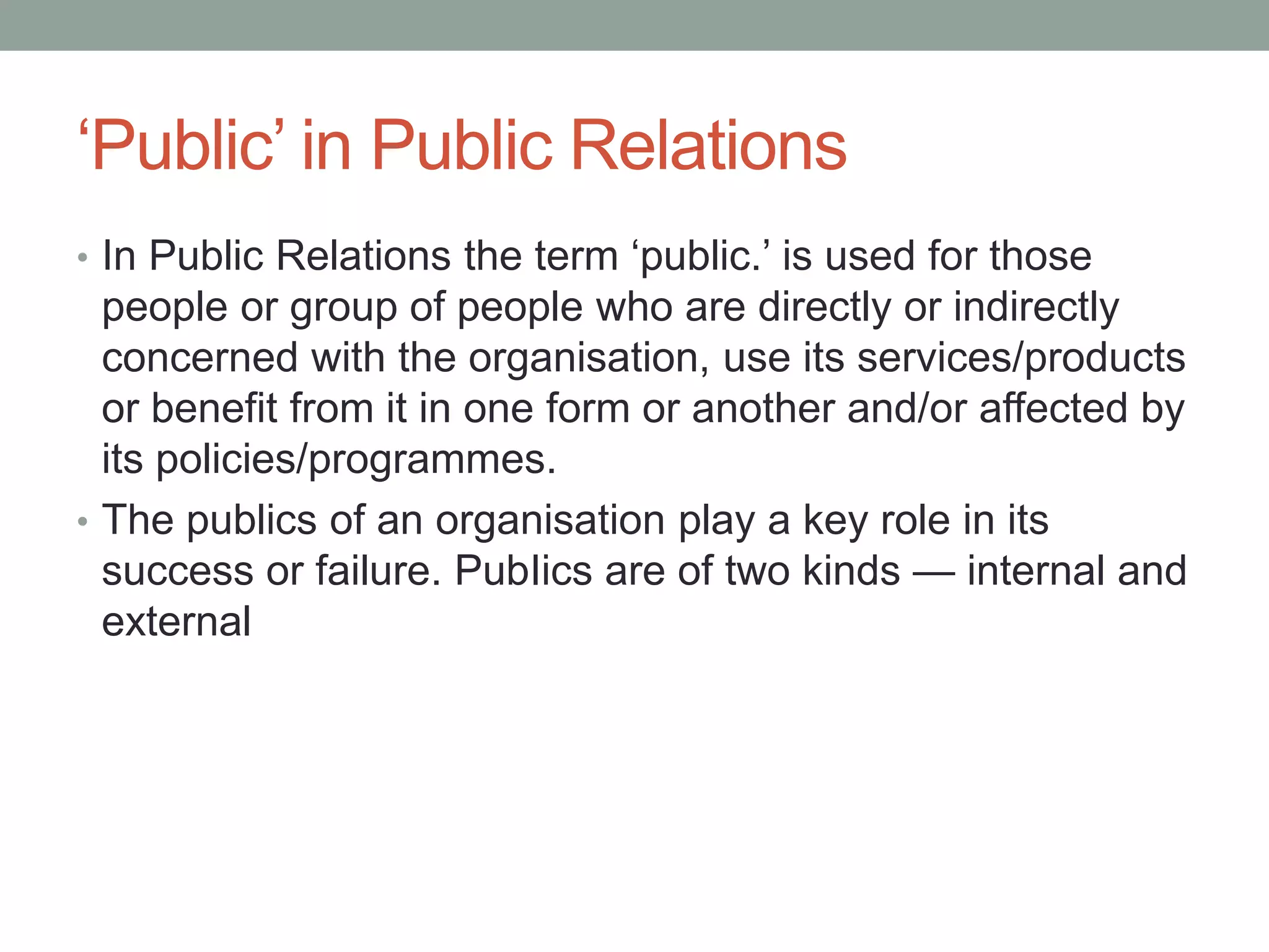 History of Public relations | PPTX