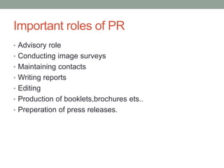 History of Public relations | PPTX