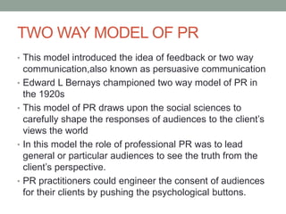 History of Public relations | PPTX