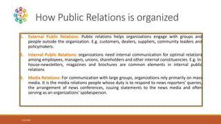 Public relations part 2 | PPTX
