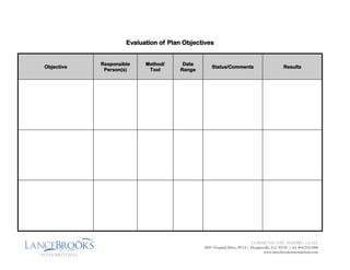 Public Relations Action Plan | DOCX