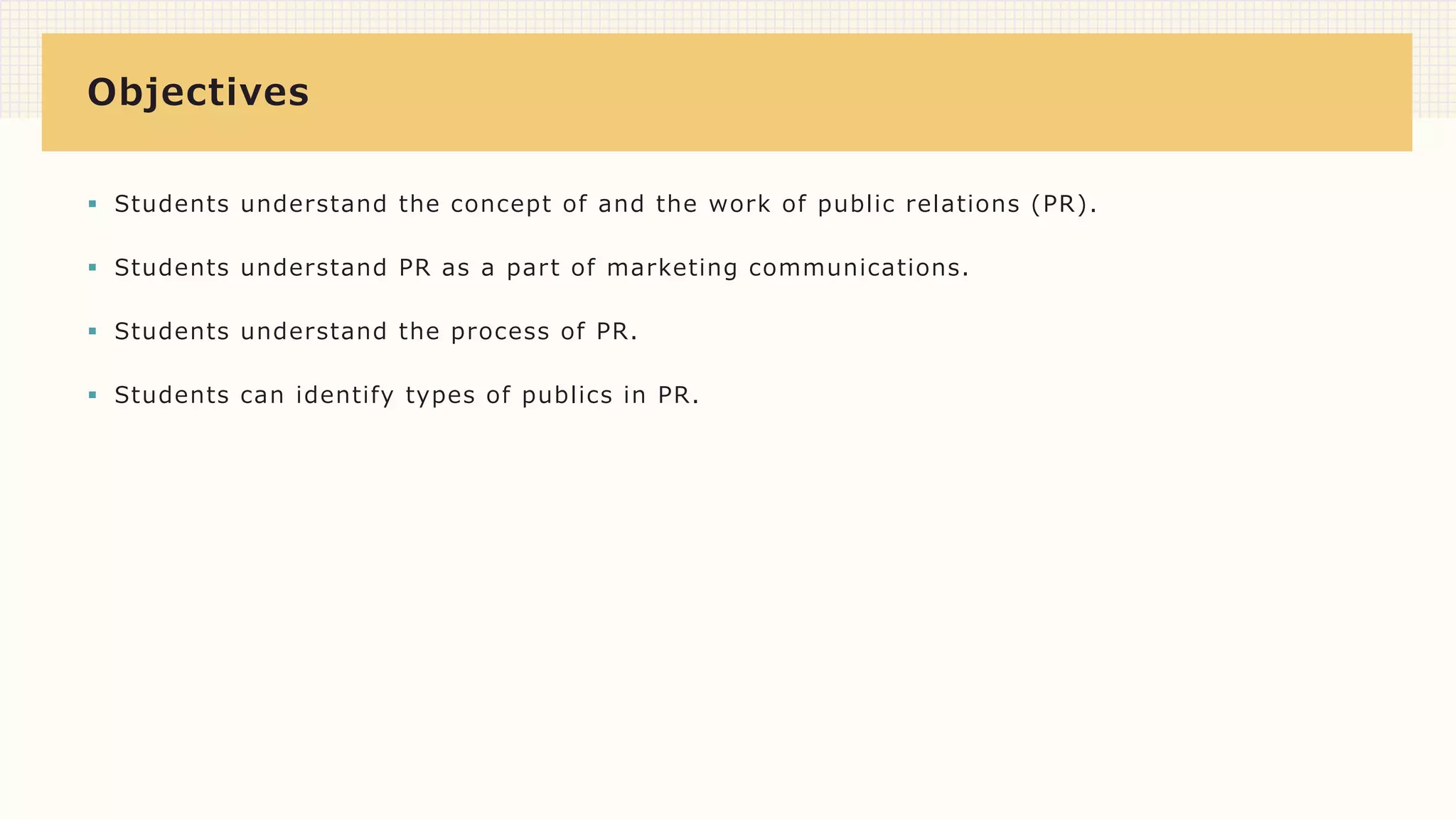 Brief Introduction to Public Relations | PPT