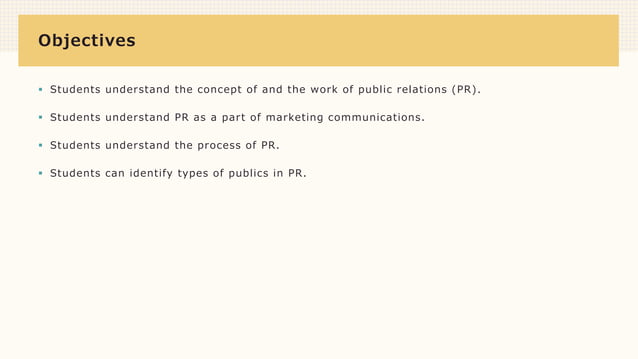 Brief Introduction to Public Relations | PPT