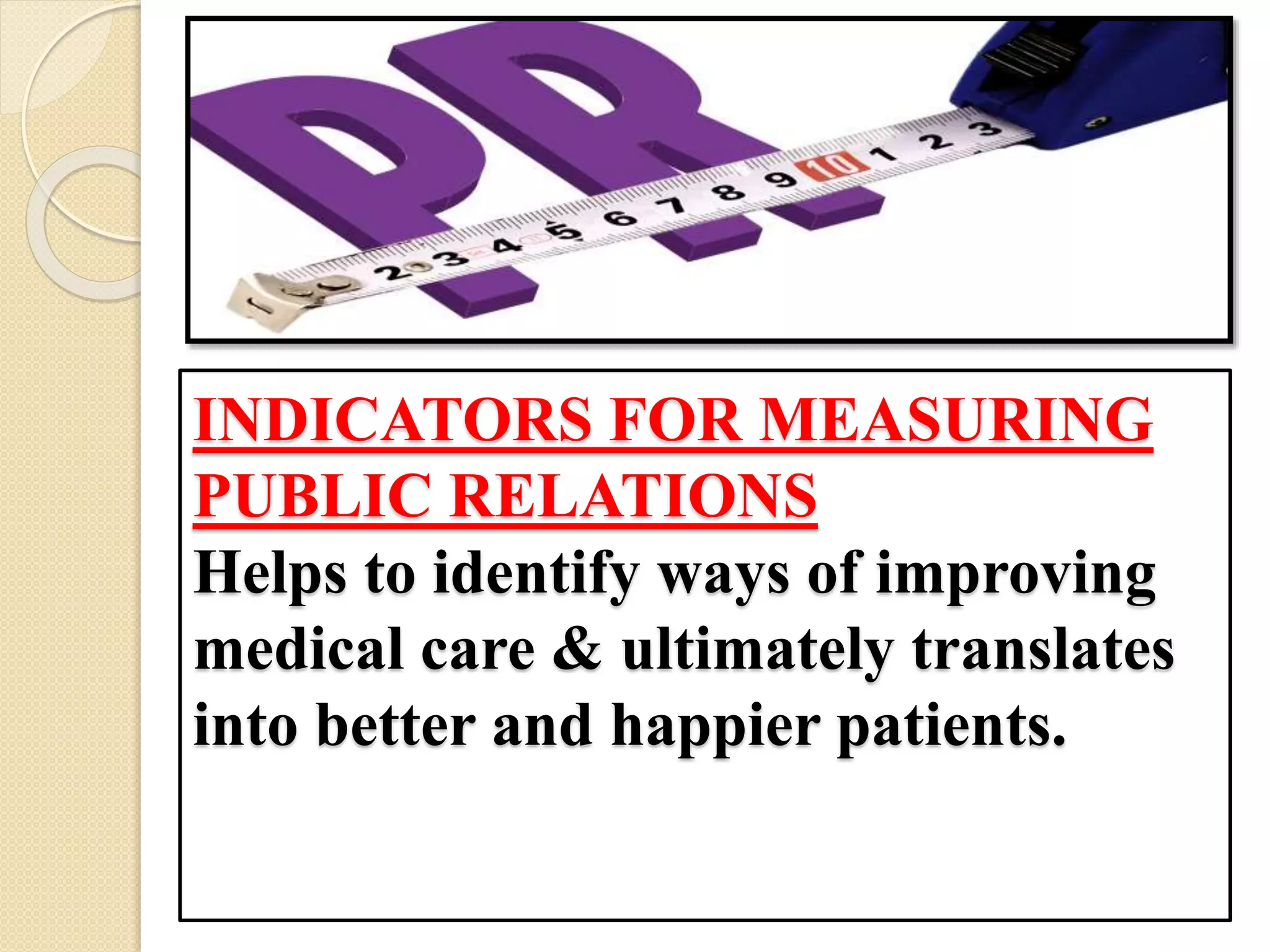 Public relations in hospital | PPSX