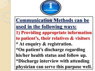 Public relations in hospital | PPSX