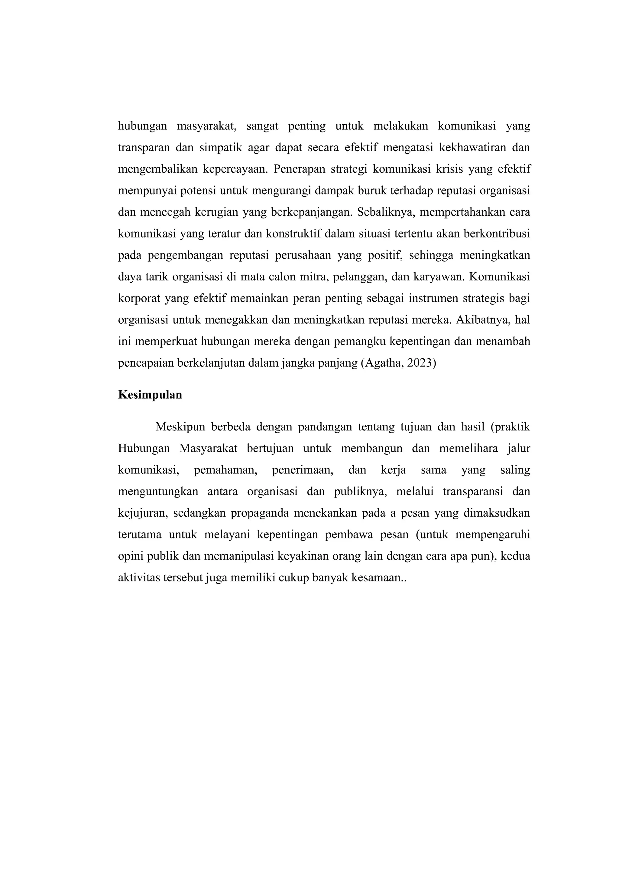 Public relations is propaganda.docx is wh | PDF