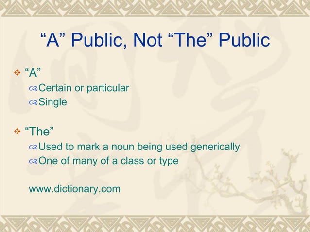 Public relations objectives and strategies | PPT