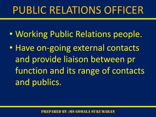Public relations organisation | PPTX