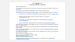 Public relations portfolio | PPTX