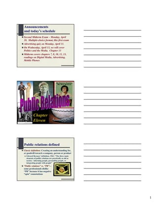 Public relations ppt | PDF | Educational Assessment | Education